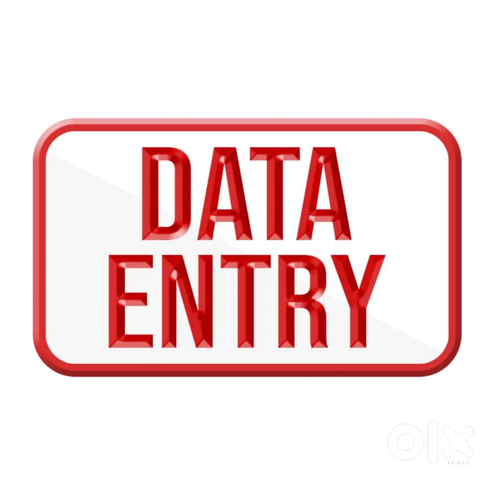 Part time job data entry typing work - Data entry & Back office ...