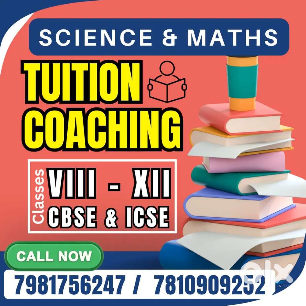 Tution for class 7 to 12 - Education & Classes - 1800220196
