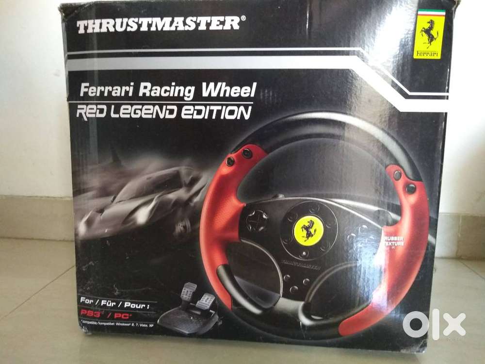 Thrustmaster Ferrari Red Legend Racing Wheel (PC / PS3) - Games ...