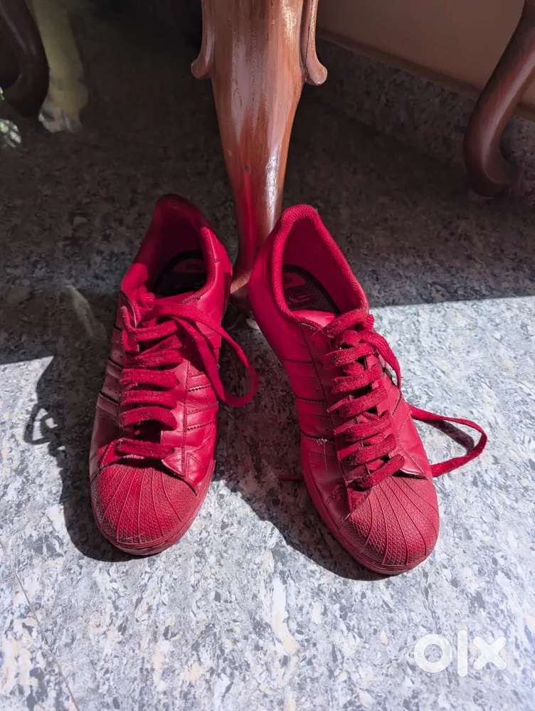 Adidas Superstar RT Red Shoes - Men - 1816485320