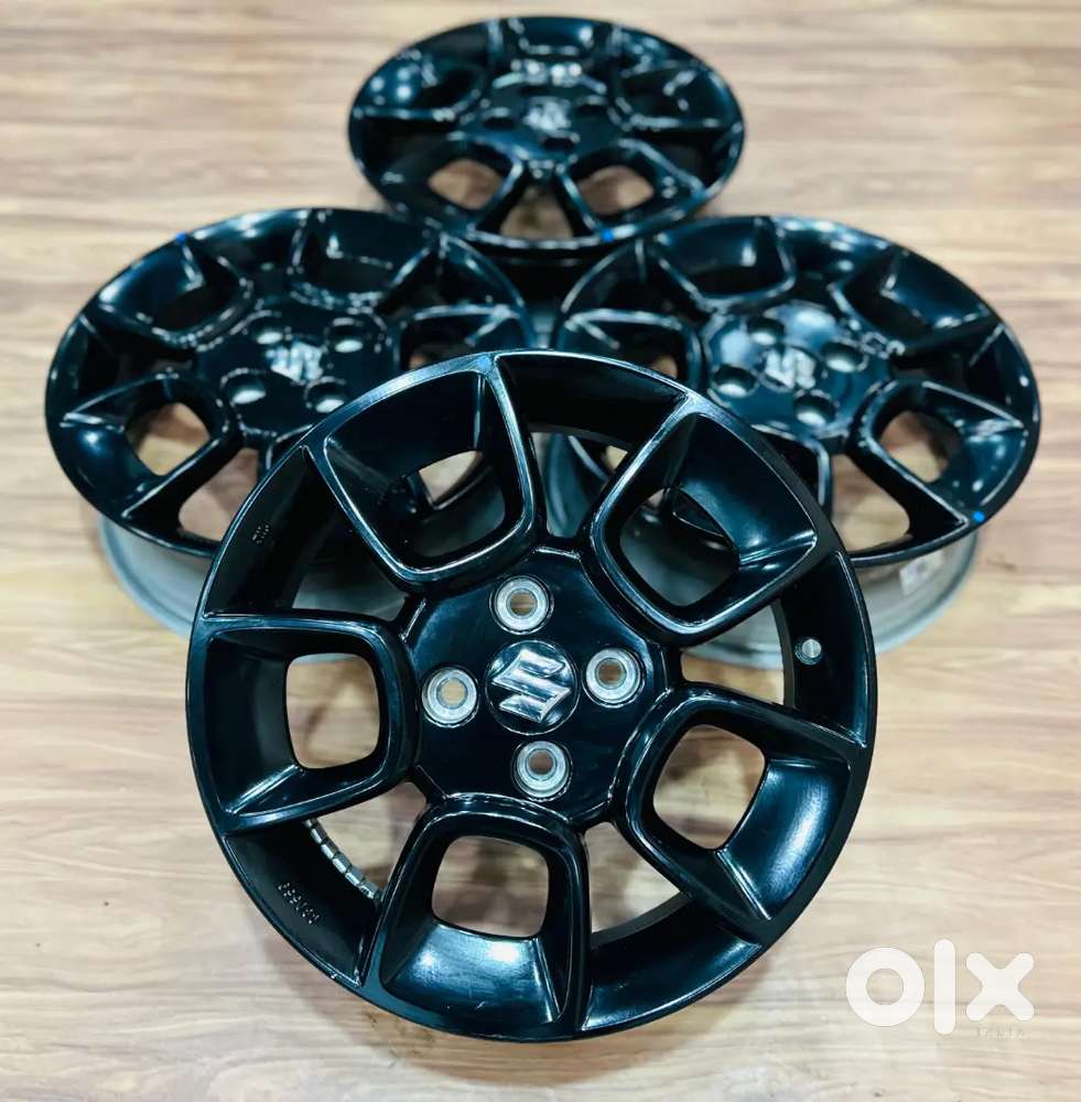 15 inch original Maruti ignis OEM alloy wheels set of four - Spare ...