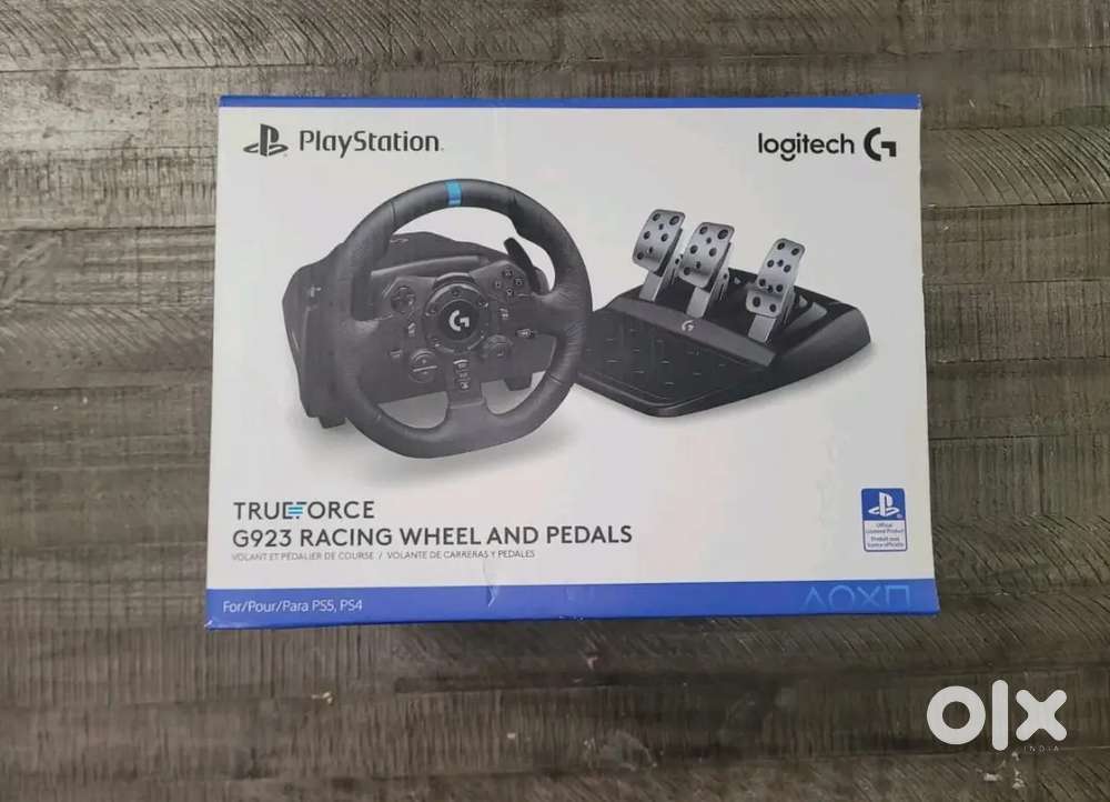 Logitech G923 True Force Sim Racing Wheel + Pedals - Games ...