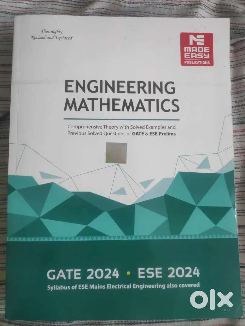GATE 2024 ENGINEERING MATHEMATICS BOOK - Books - 1754535496 GATE 2024 ENGINEERING MATHEMATICS BOOK - Books - 1754535496