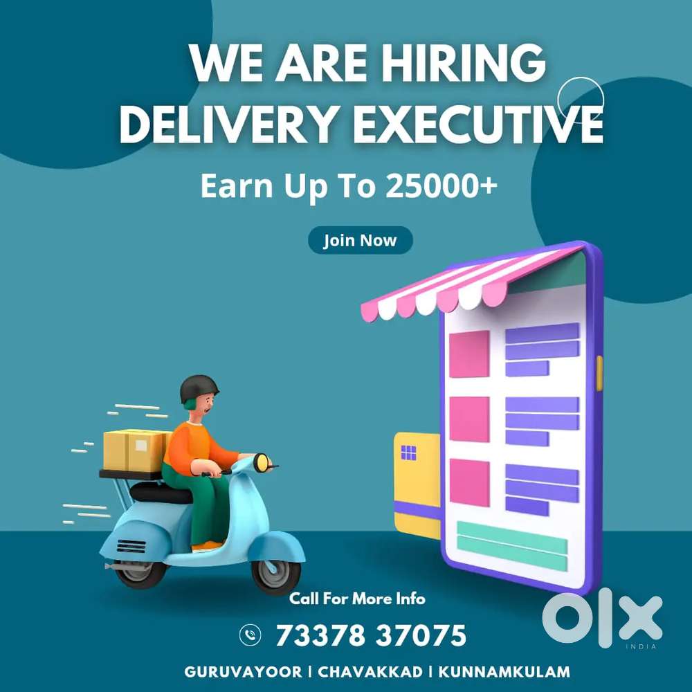 Wanted delivery executive - Delivery & Collection - 1806616568