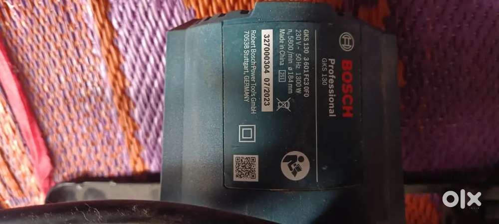 Bosch GKS 130 Professional Circular Saw 1300W Heavy Duty Cutter - Hard ...