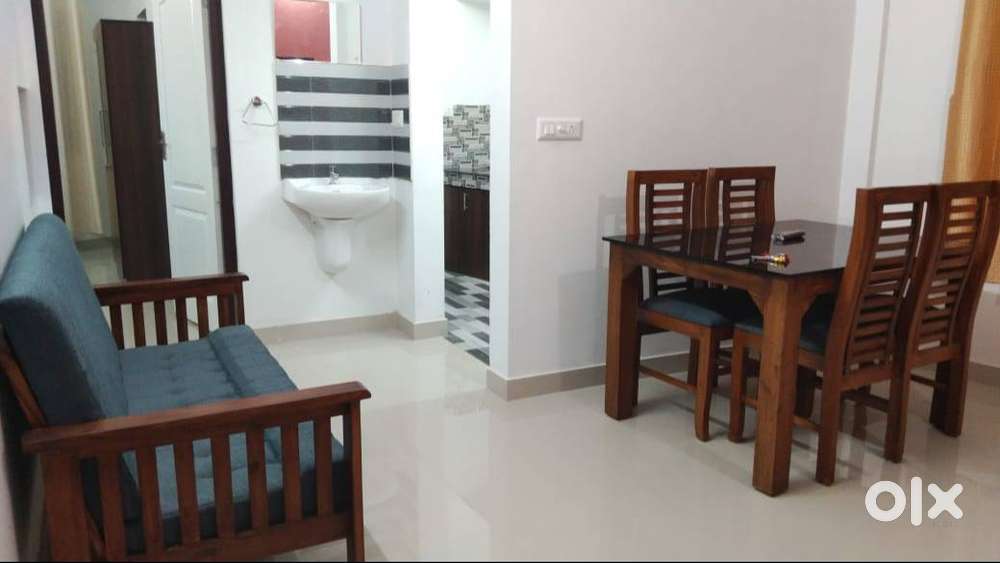1 BHK Fully Furnished Apartment for Rent in Chembumukku - For Rent: Houses & Apartments - 1801989620