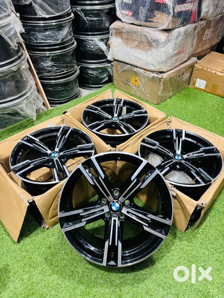 BMW (112 PCD) ALLOY WHEELS ORIGINAL (EXCELLENT CONDITION) - Spare Parts ...