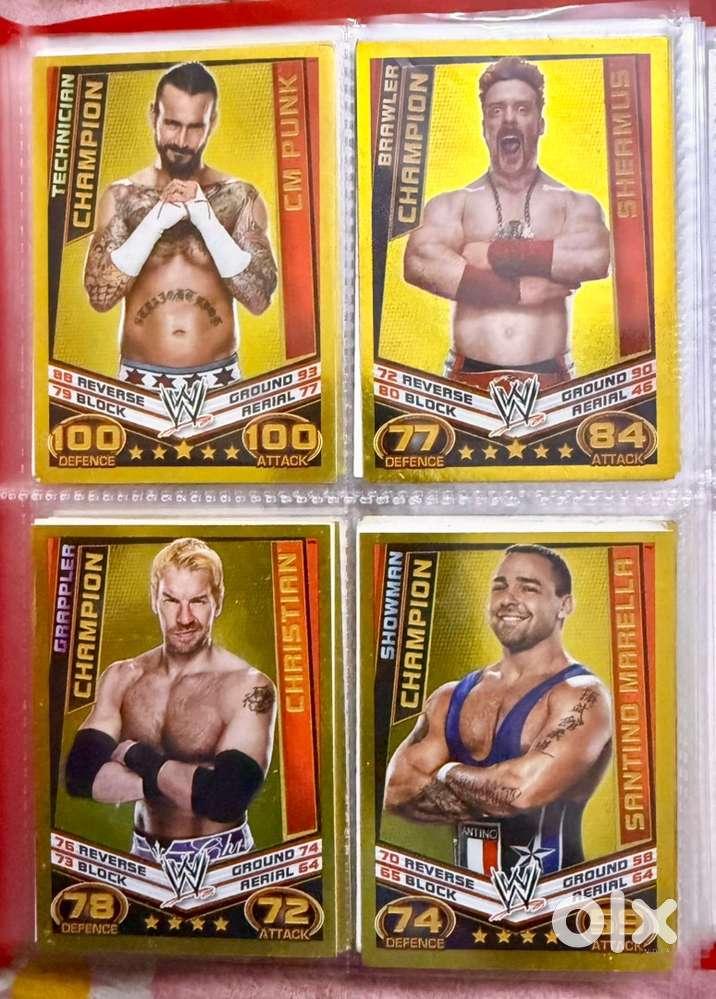 Slam Attax limited edition cards - Other Hobbies - 1818841165