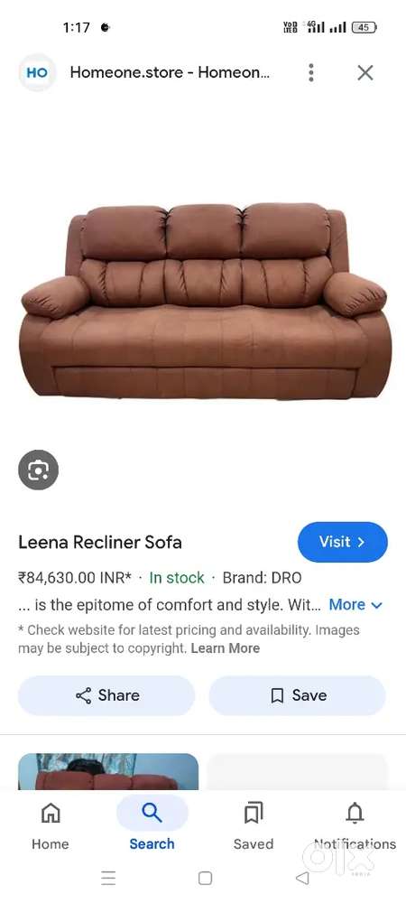 Damro leena sofa store