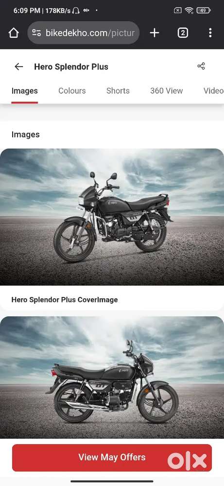 Hero splendor 01 - Motorcycles - 1807095971