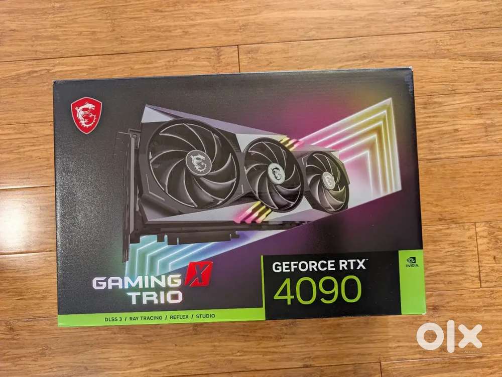 MSI GeForce RTX 4090 GAMING X TRIO 24GB GDDR6X Graphics Card - Hard ...