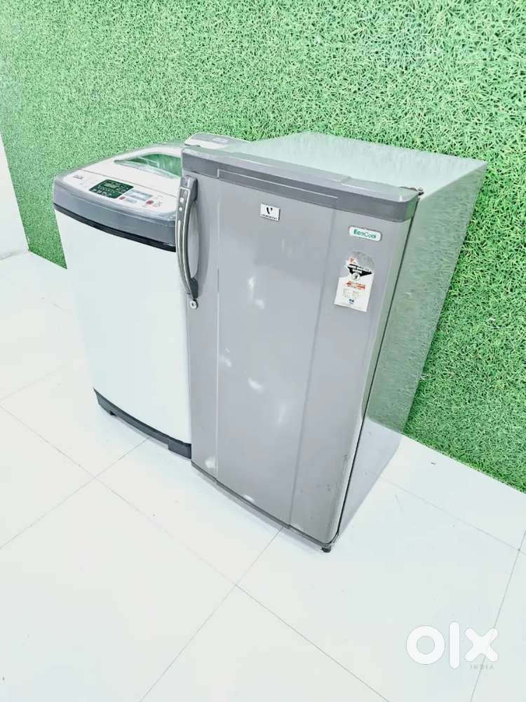 Videocon single door and Samsung top load washing machine - Washing ...