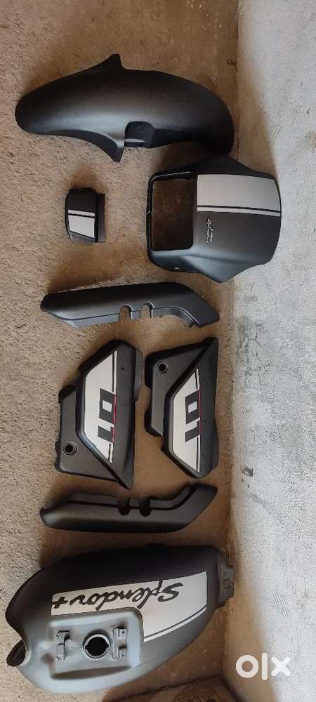 Full body kit for splendor plus bs4 with tanki 01 addition - Spare ...