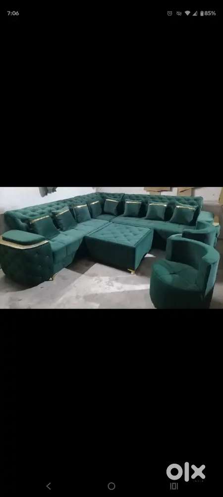 9 seater sofa set with center table and 2 couches - Sofa & Dining ...