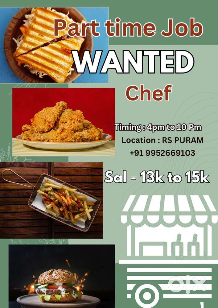 Chef for Cafe - Cook - 1807969364