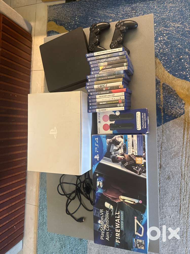 PS4+PSVR+Controllers+PSVRAim controller+ Games combo - Games ...