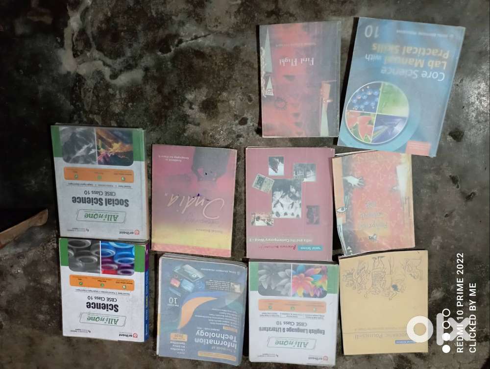 Class 10 cbse books ncert + all in one(reference) - Books - 1814875128