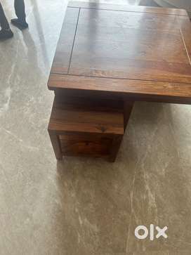 Wooden center table olx store