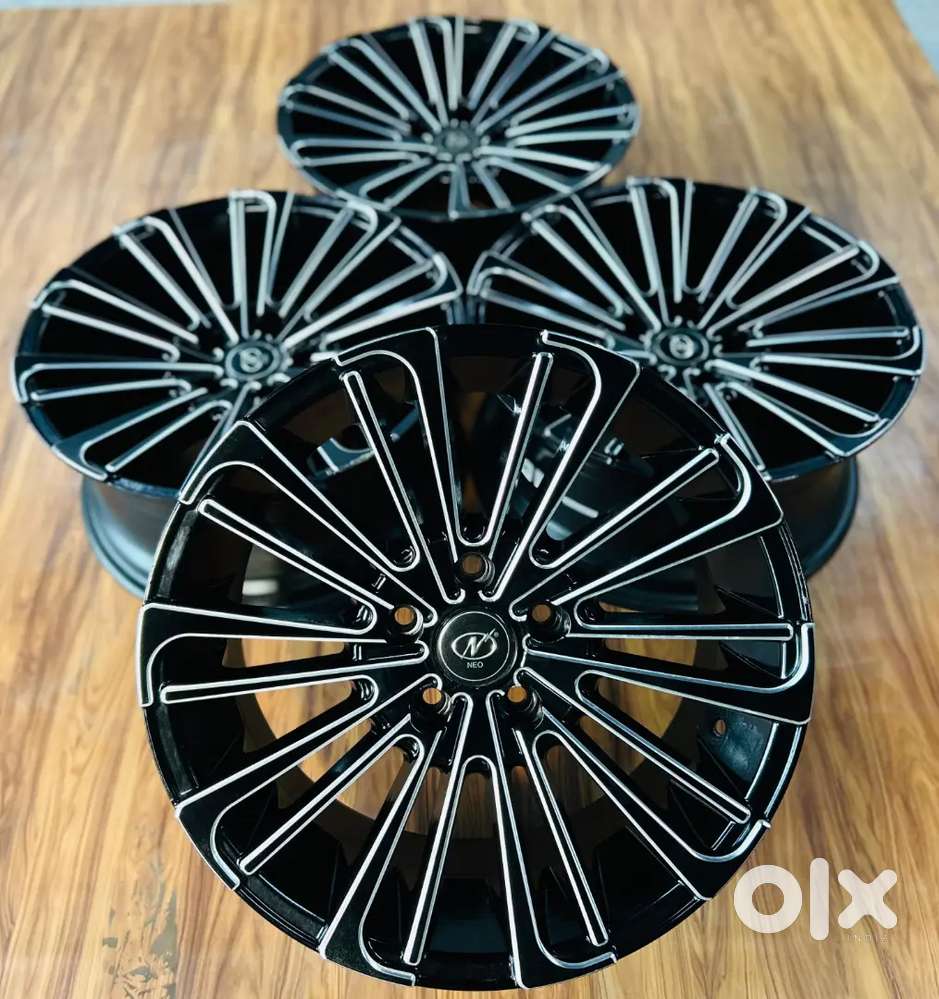 17 inch 5×114 pcd neo chocolate alloy wheels for Innova crysta - Spare ...