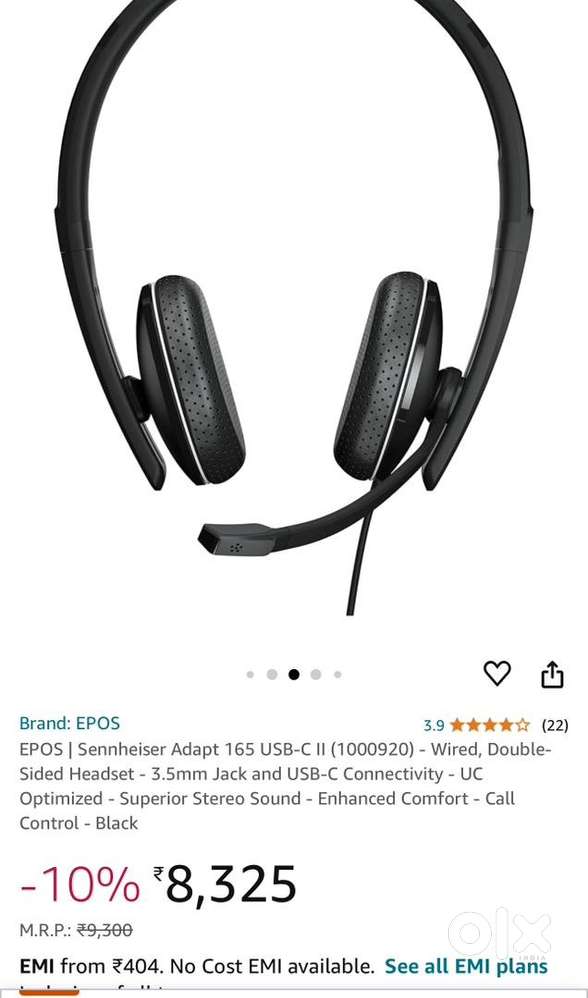 EPOS ADAPT SC 165 authentic USB C