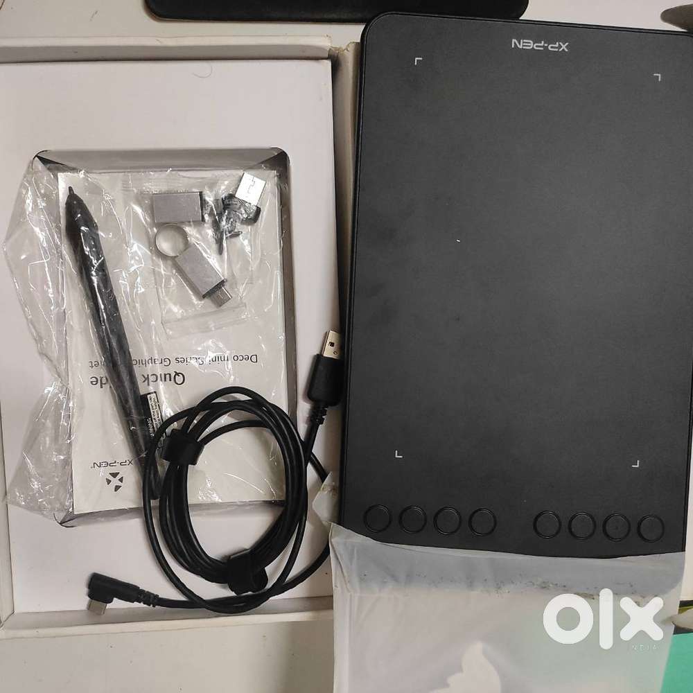 XP-PEN Deco Mini 7W Graphics Tablet (7x4.37 Inch) Wireless Pen Tablet ...