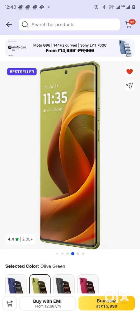 Moto g85- new with full box , only 3 month old - Mobile Phones in Bank ...