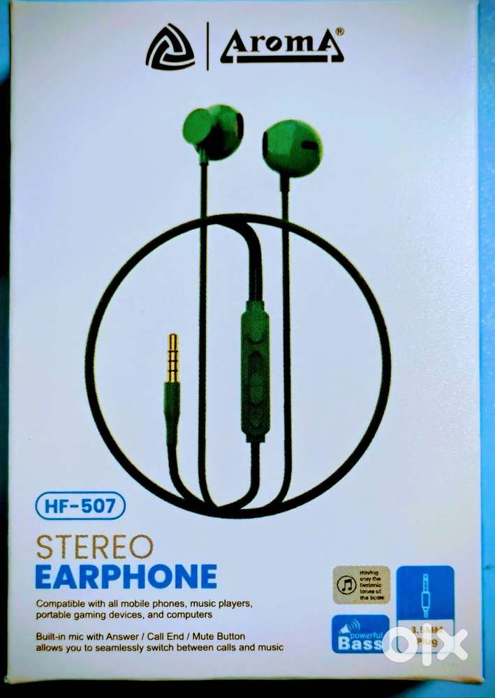 Aroma HF-507 Stereo Earphone - TVs, Video - Audio - 1817125965