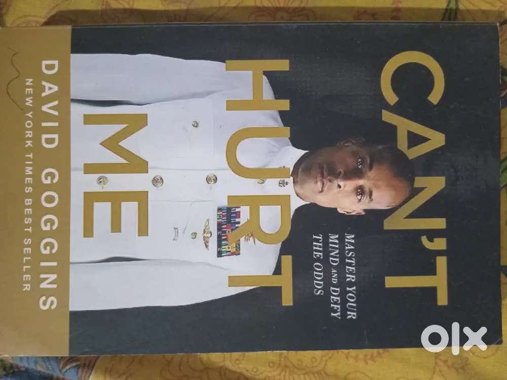 CANT HURT ME BY DAVID GOGGINS - Books - 1819913828