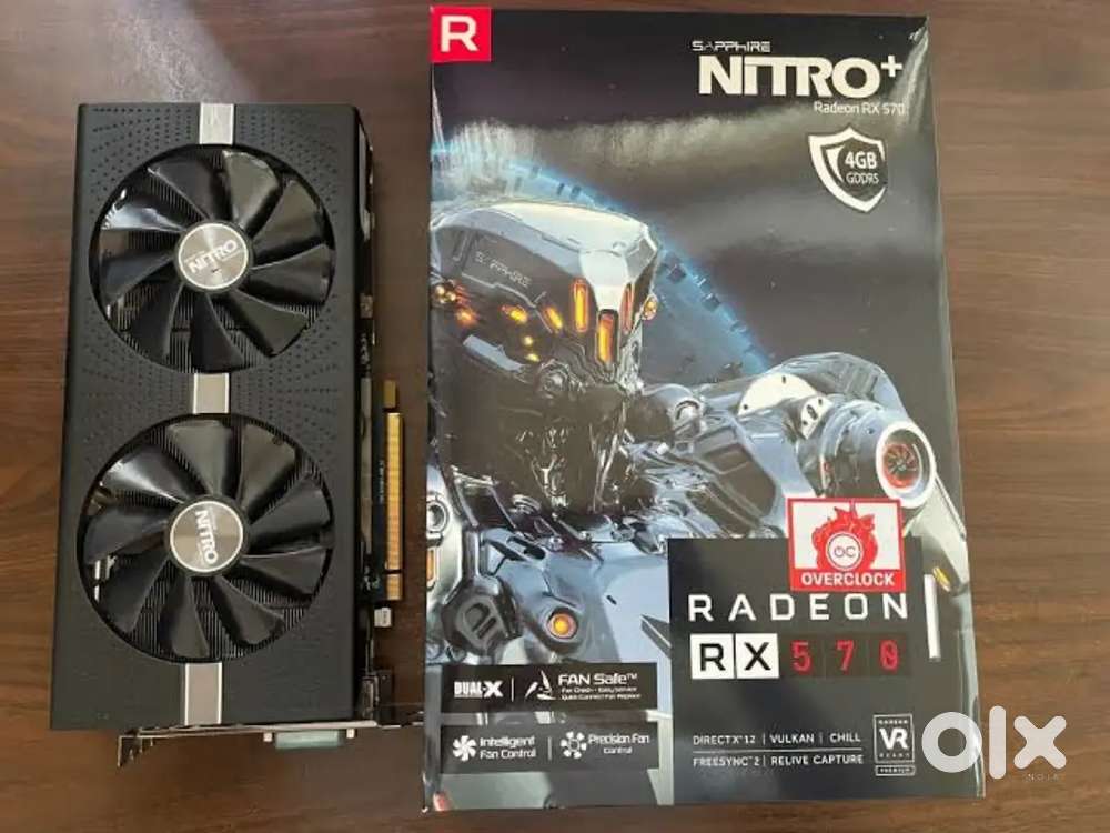 Graphic card sapphire Rx 570 Overclock - Computer Accessories - 1809592589