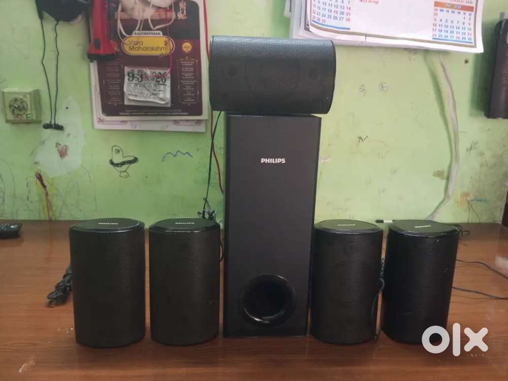 Fixed price fixed price Philips 5.1 speaker for sale (amp required ...