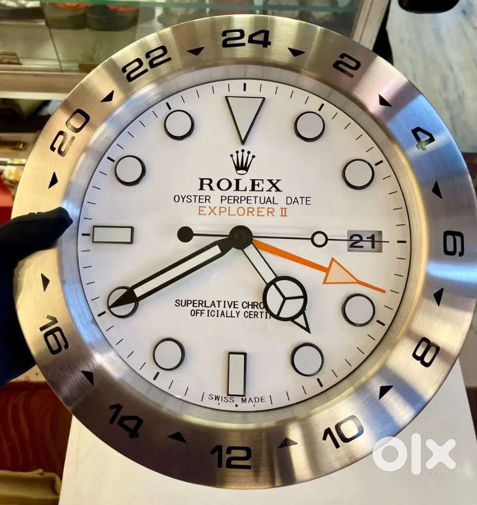 *Rolex explorer wall clock . - Books - 1816513465