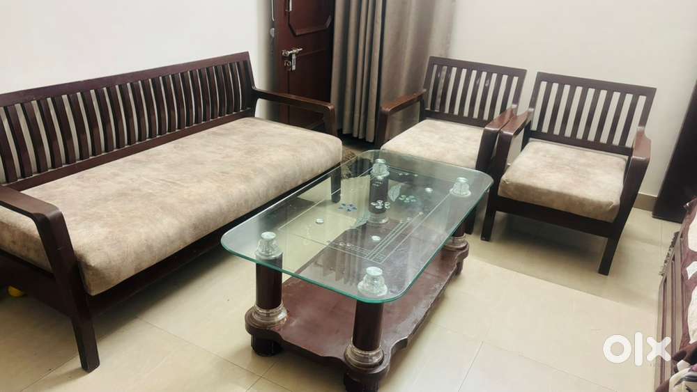5 seater sofa set with center table - Sofa & Dining - 1801252108