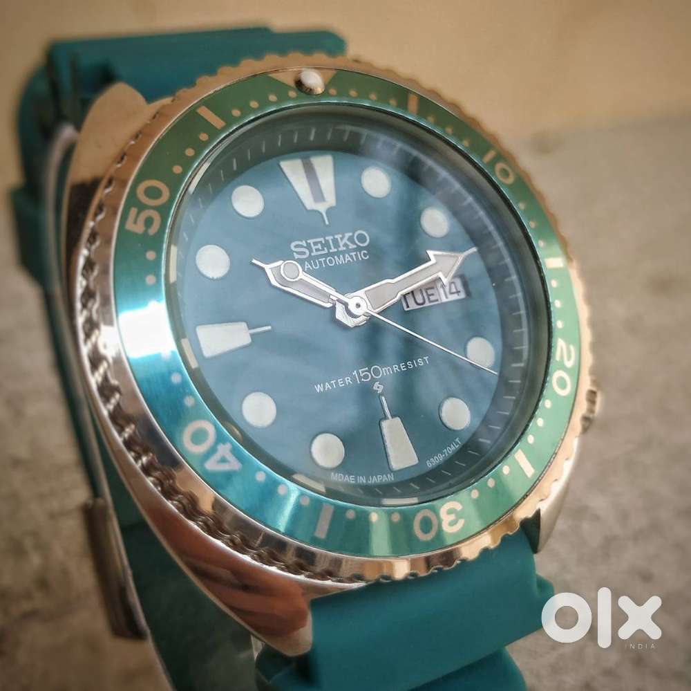 MOD AUTOMATIC SEIKO DIVERS WATCH MOVT. 6309A WITH DAY AND DATE. - Men ...