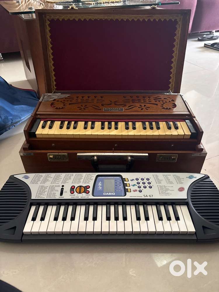 Casio Keyboard and Harmonium - Musical Instruments - 1802833168