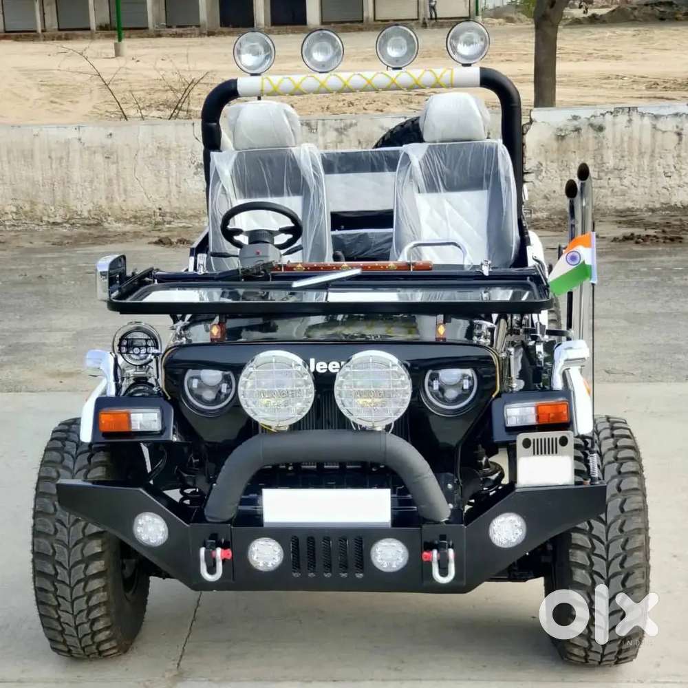 Modified Open jeeps AC jeeps Thar Gypsy Willys Hunter Mahindra Jeep ...