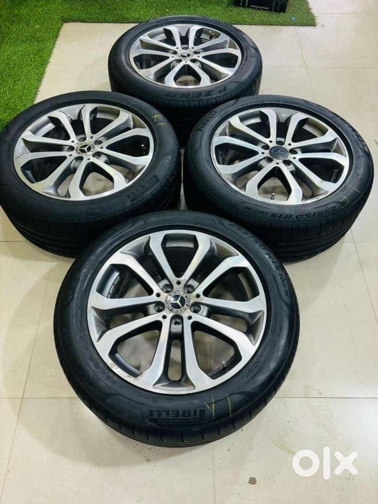 19” benz GLE 350 oem alloys with 255/55/19 michelin tyres set of 4 ...