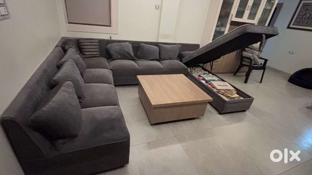 10 seater Sofa without centre table - Sofa & Dining - 1808802747