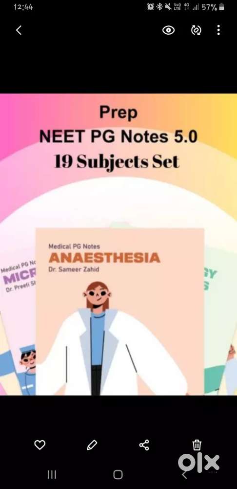 Prepladder latest edition pg notes - Books - 1800360465