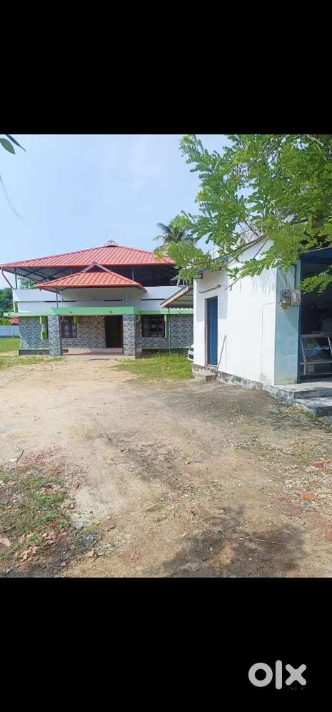 HOUSE AND 18 CENT PLOT FOR SALE NEENDAKARA - Lands & Plots - 1820093611