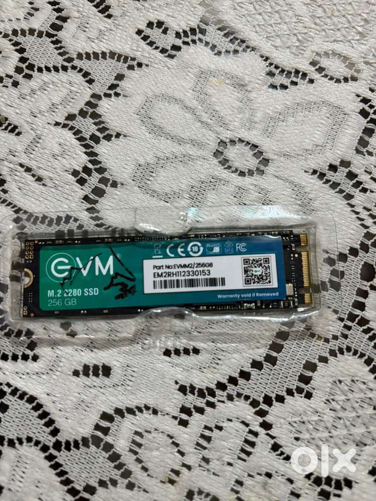 Evm 256 gb SSD M.2 2 years warranty unused - Hard Disks, Printers ...