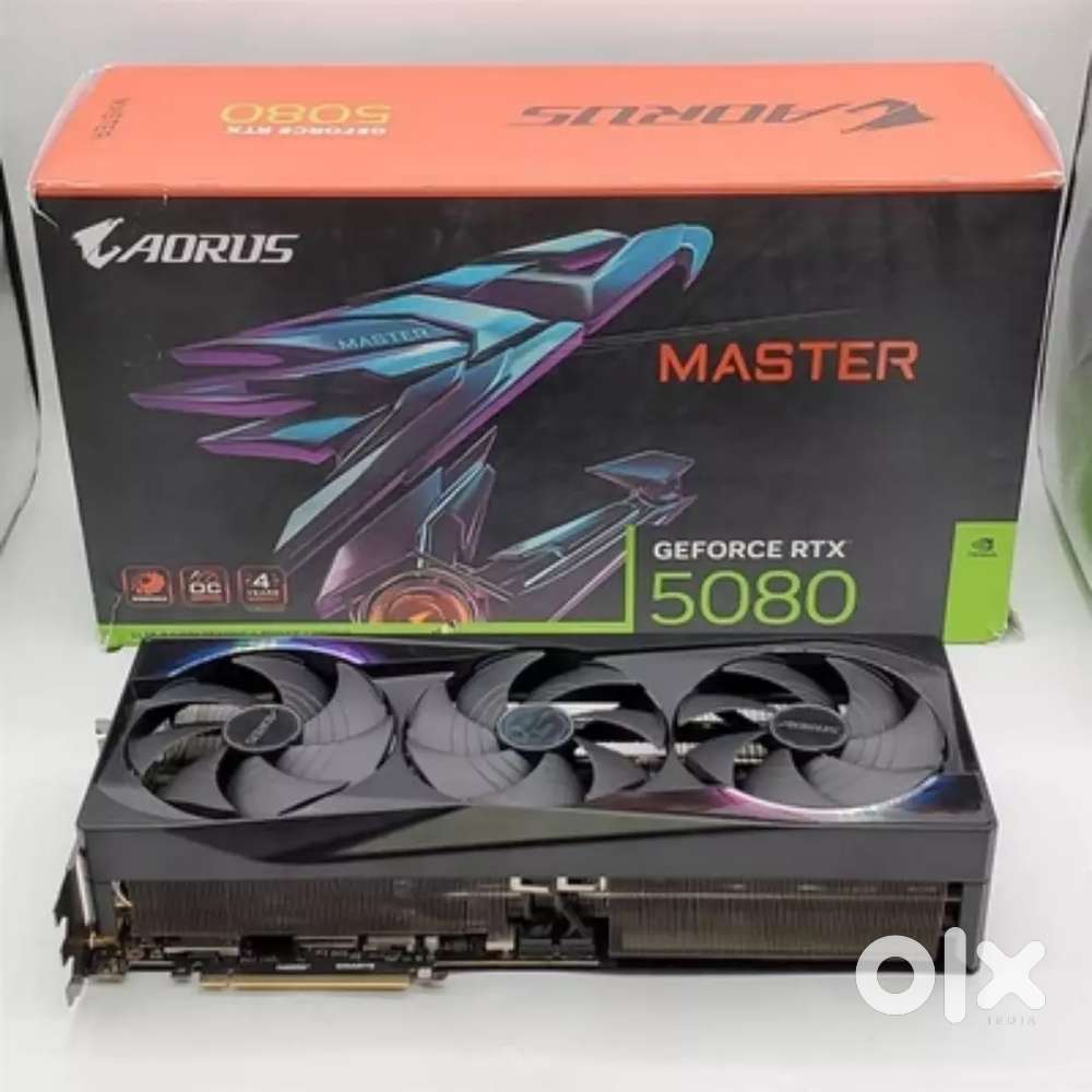 Second Hand GIGABYTE AORUS GeForce RTX 5080 Master 16GB GDDR7 GPU ...