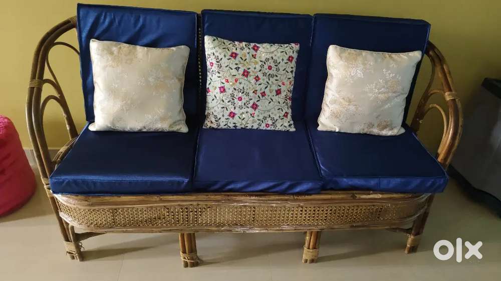 Cane 3 Seater Buy Sell Used Furniture in India OLX