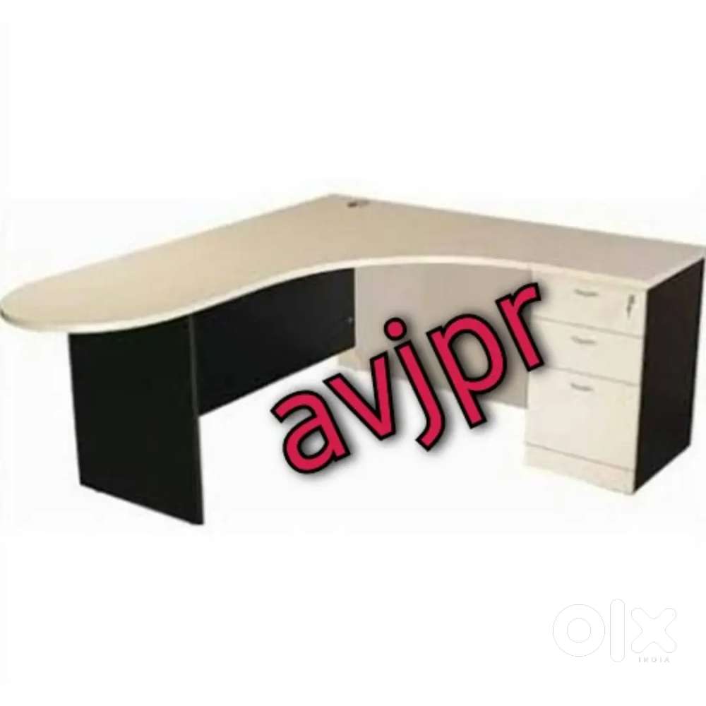 L shape office table olx store
