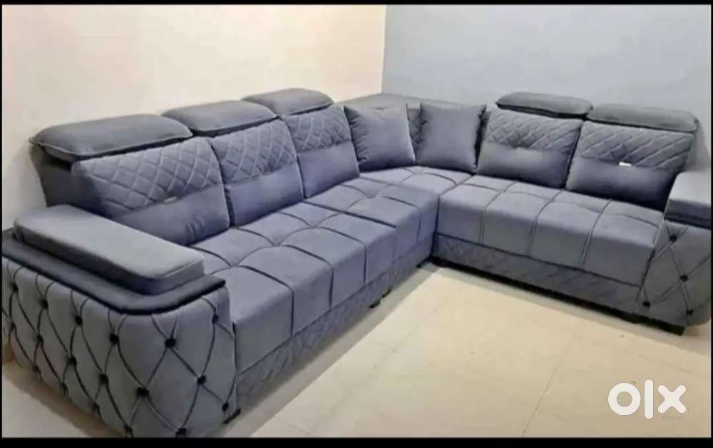 Kit kat model L shape sofa with Headrest - Sofa & Dining - 1808702700