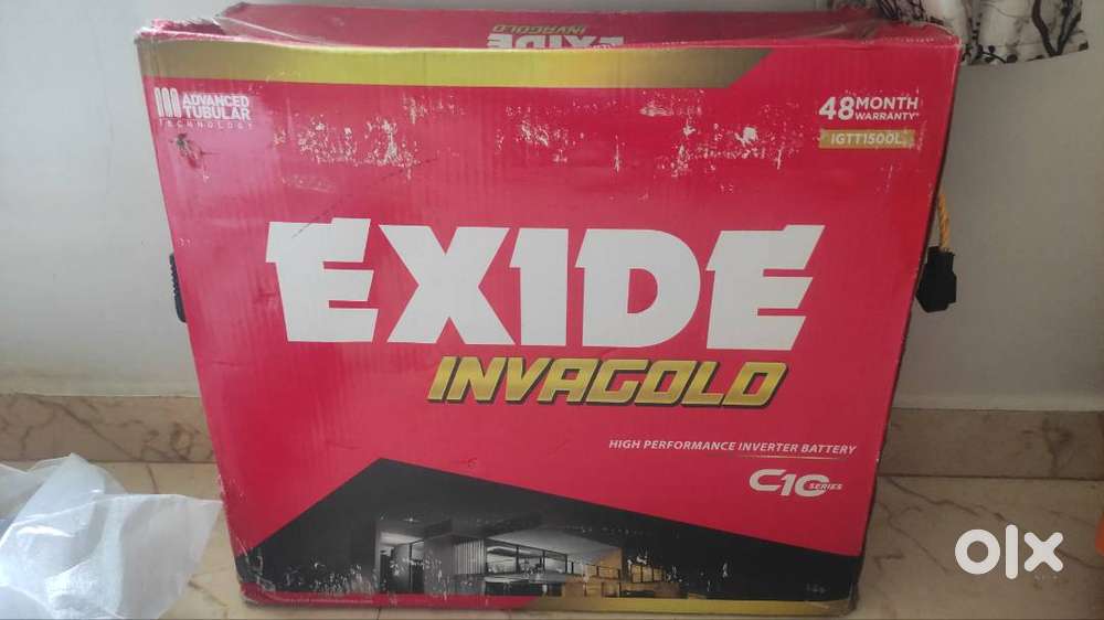 Exide Invagold IGTT1500L Tall Inverter UPS battery - Kitchen & Other ...