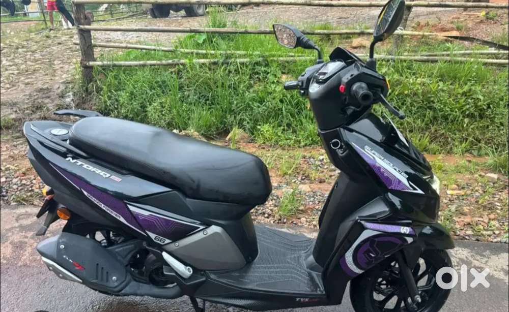 Ntorq 125 with sports leg guard - Scooters - 1816565016