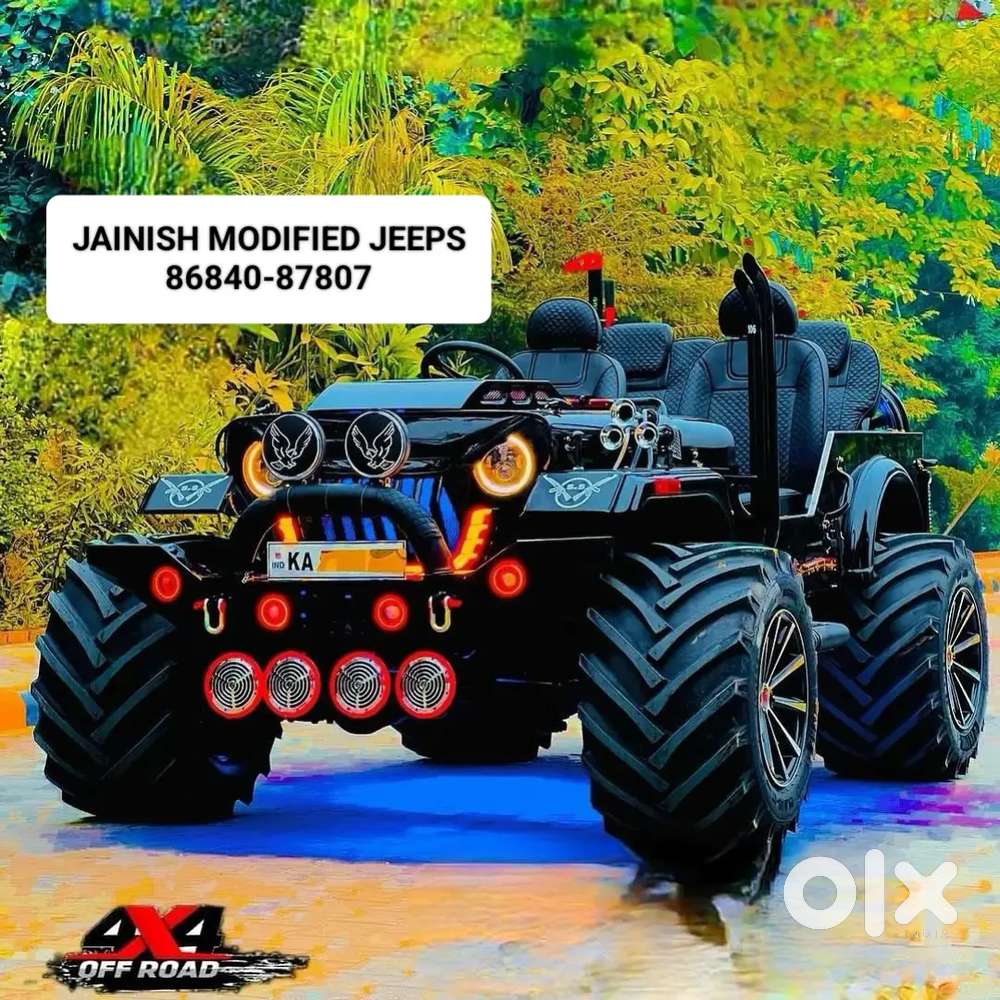 Modified Open Jeeps AC Jeeps Thar Willy Jeeps Hunter Jeeps Gypsy Car ...