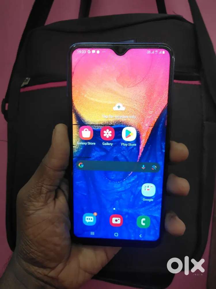 Samsung galaxy A10 mobile sale small line but good working - Mobile ...