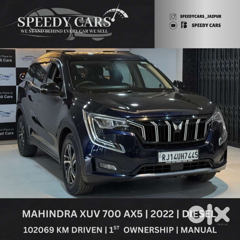 Mahindra XUV700 2.2 AX 5 Diesel MT 7 Str, 2022, Diesel - Cars in Bani ...