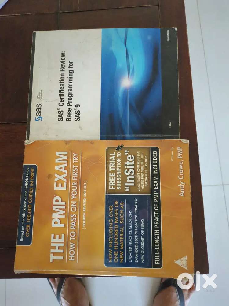 PMP book and SAS book - Books - 1804670910